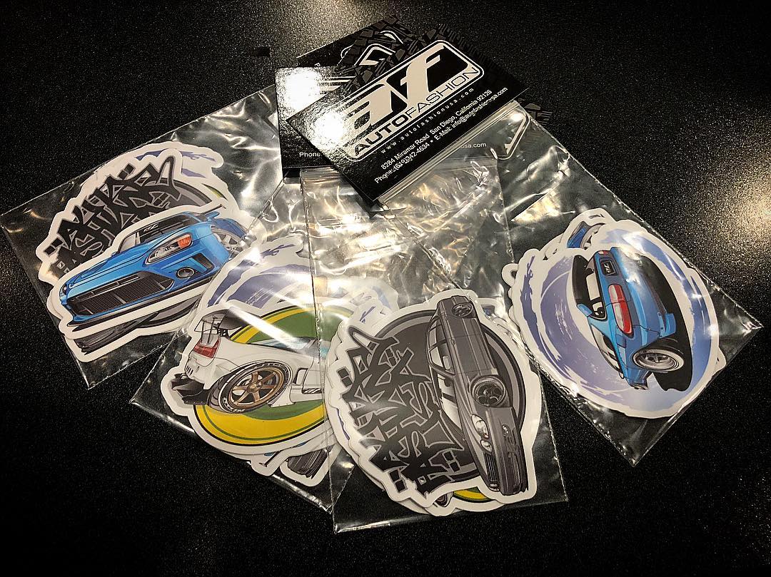 AF MINI CAR STICKER PACK | Autofashion USA